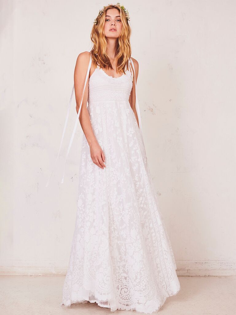 22 Garden Wedding Dresses for a Whimsical Bridal Look