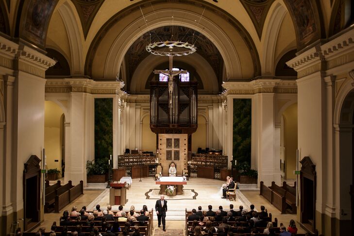 University of St. Thomas Chapel Wedding