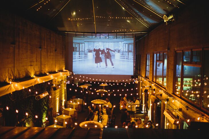 A Rustic Restaurant Wedding at Foreign Cinema in San Francisco, California