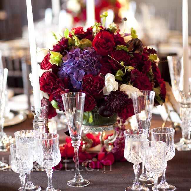 Fruit and Floral Centerpieces
