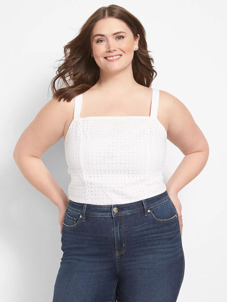 The 27 Best White Going-Out Tops for Partying With Your BFFs