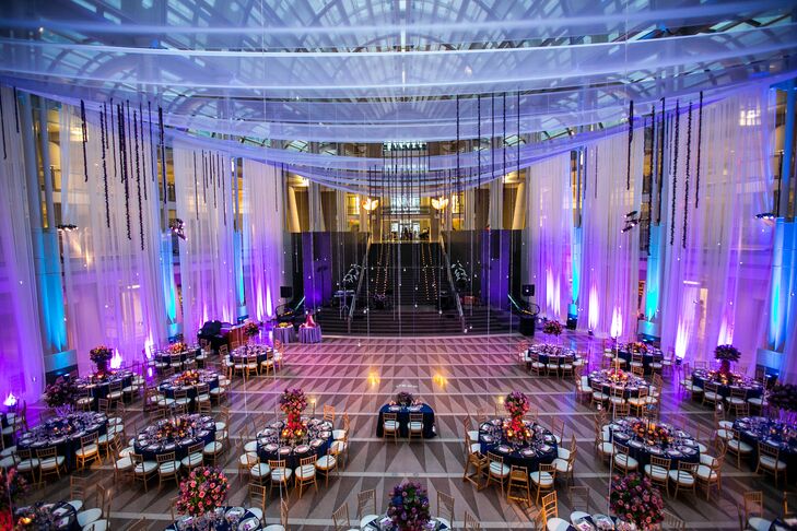 Purple Uplighting