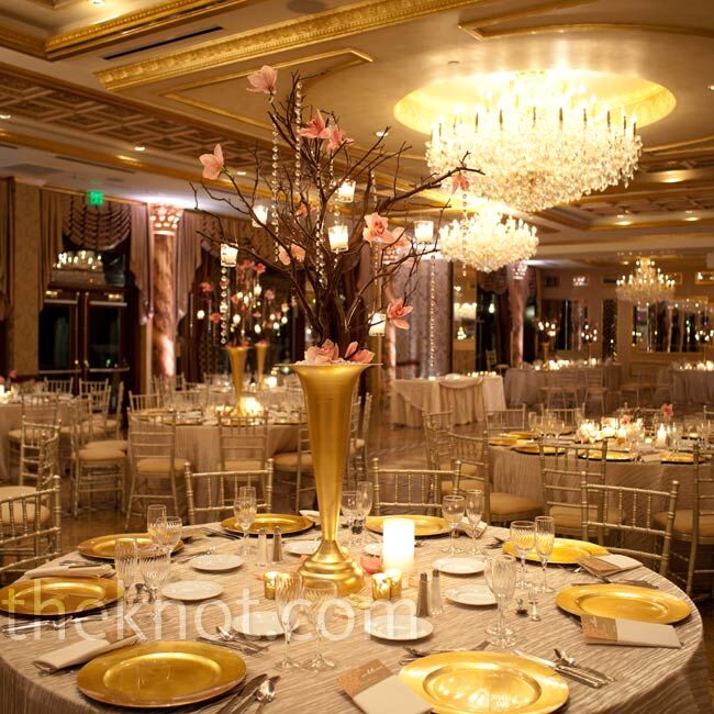 Gold and Crystal Decor