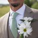 White Daisy Boutonniere