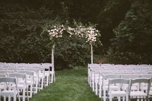 Romantic Rose Wedding Arch