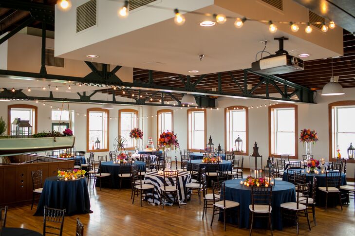A Bright, Nautical Wedding at Wichita Boathouse in Wichita, Kansas