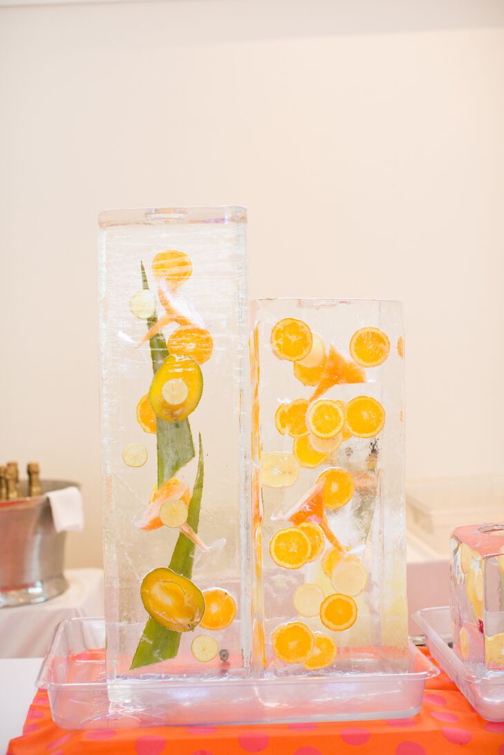 Fruit Ice Sculptures