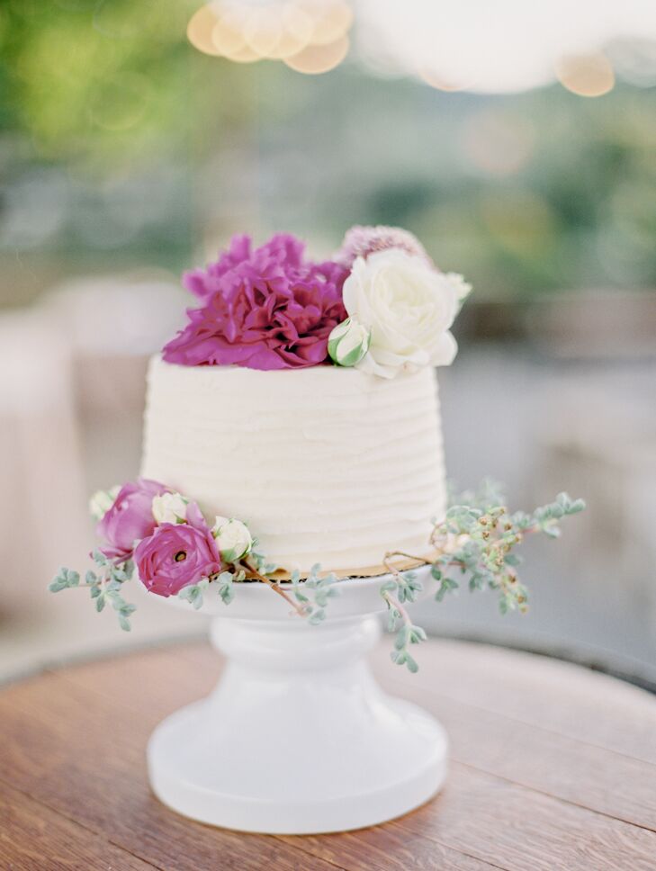 Single Tier Buttercream Cutting Cake