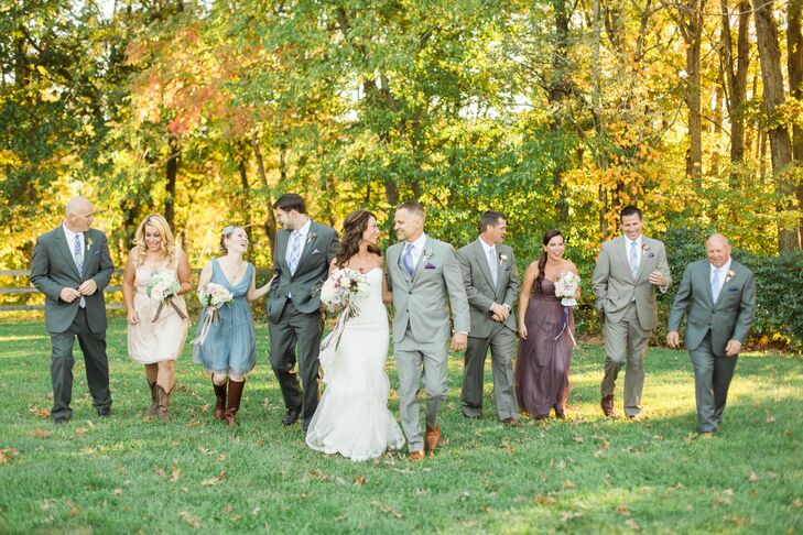 DIY Southern-Inspired Wedding-Party Attire