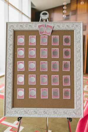 Playing Cards Table Number