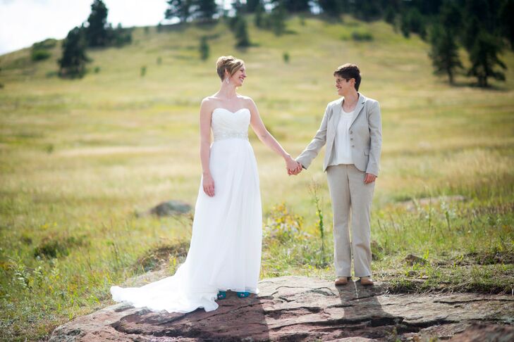Kristina and Jodi in Boulder, Colorado