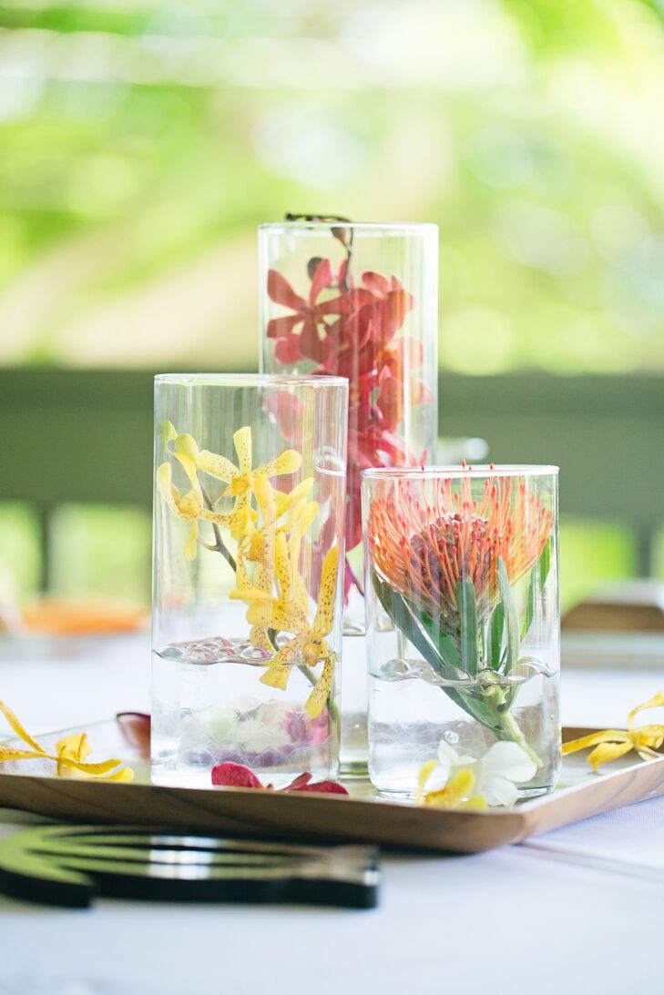 Tropical Flower Decorations