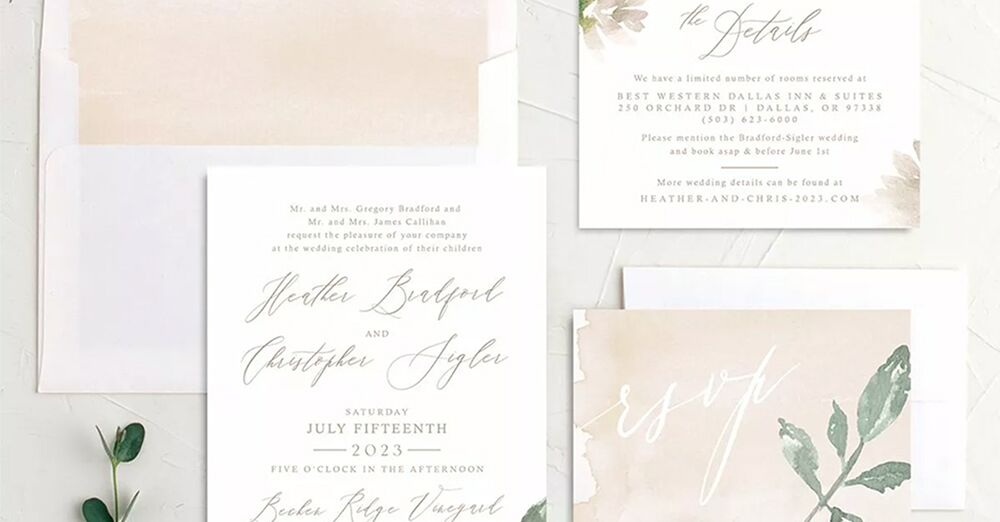 Best font for wedding card | Honestweddingadvice.com